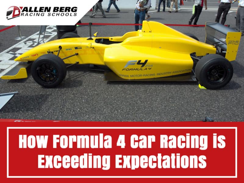 How Formula 4 Car Racing Is Exceeding Expectations | Allen Berg