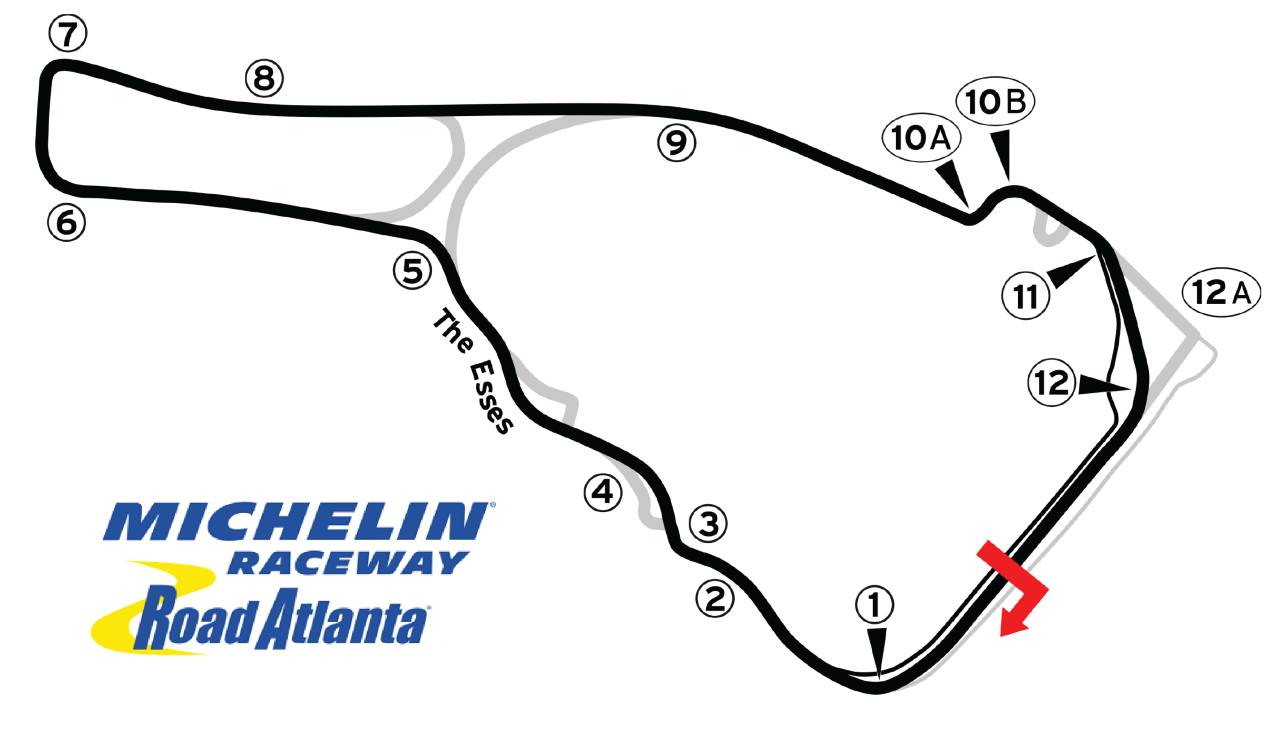 Road Atlanta Corner By Corner | Allen Berg Racing Schools